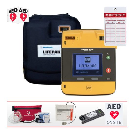Physio Control Lifepak 1000 AED - California Medical Equipment