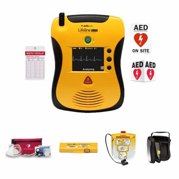 Defibtech Lifeline ECG AED Defibrillator DDU-2450
