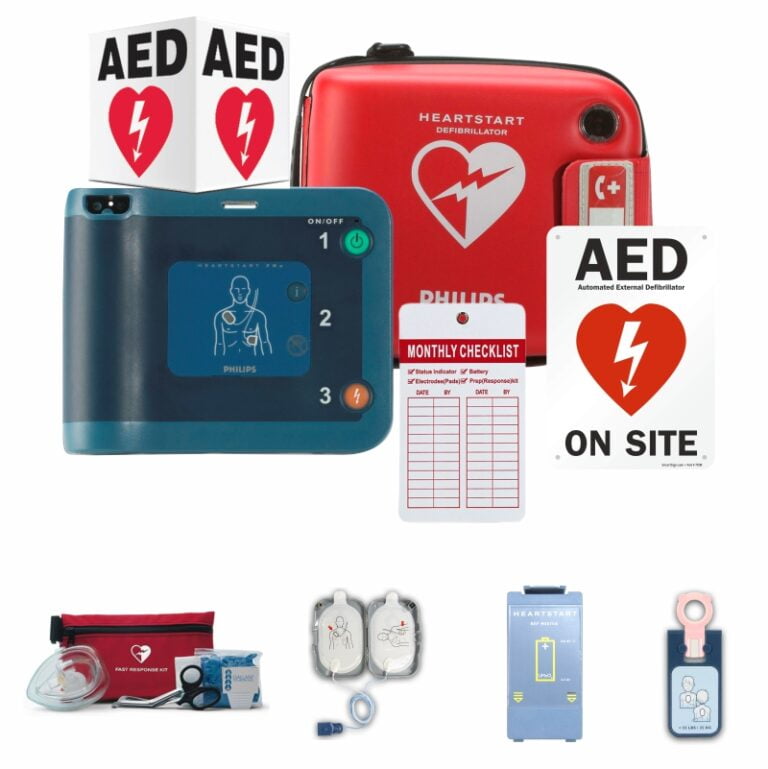 Defibtech LifeLine AED Athletic Package - California Medical Equipment