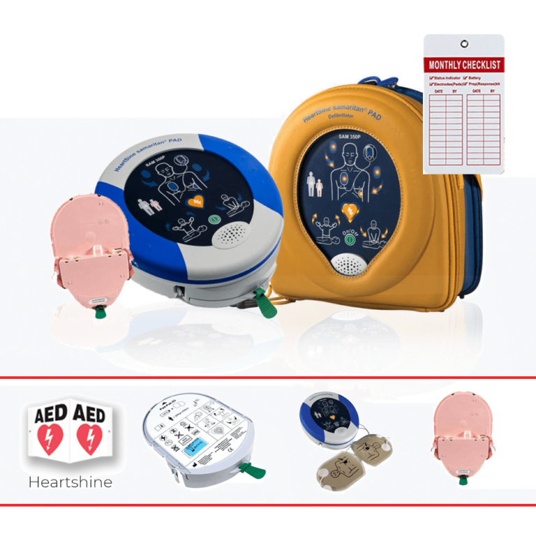 Refurbished HeartSine Samaritan 350P AED Athletic Package - California ...